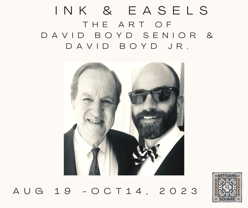 Ink and Easels the art of David Boyd Sr and David Boyd Jr | Artisans on ...
